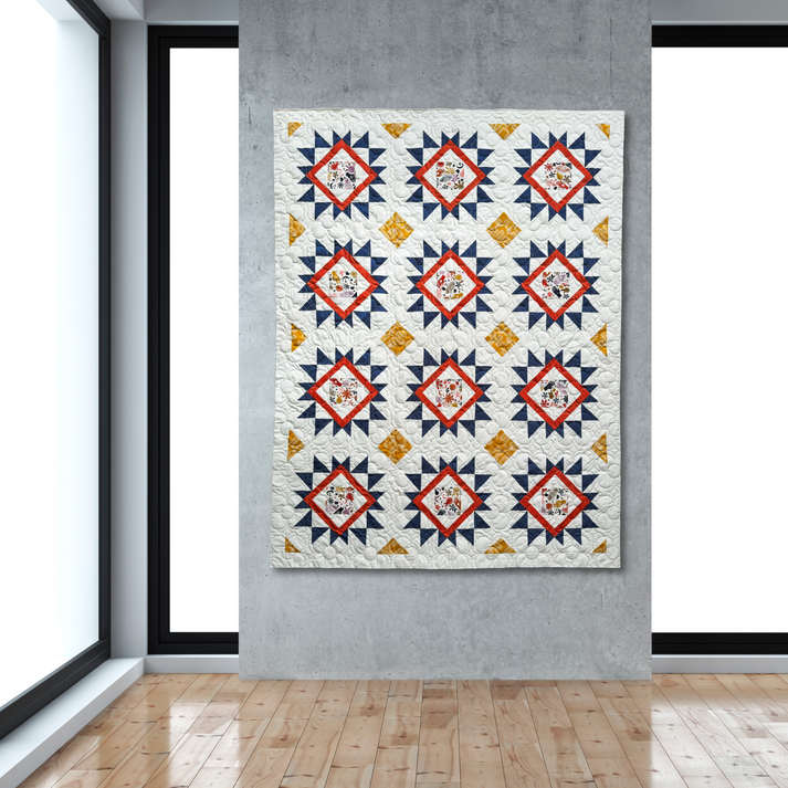 Splendid Shimmer Quilt Pattern (PDF) – A Piece of Quiet Quilts